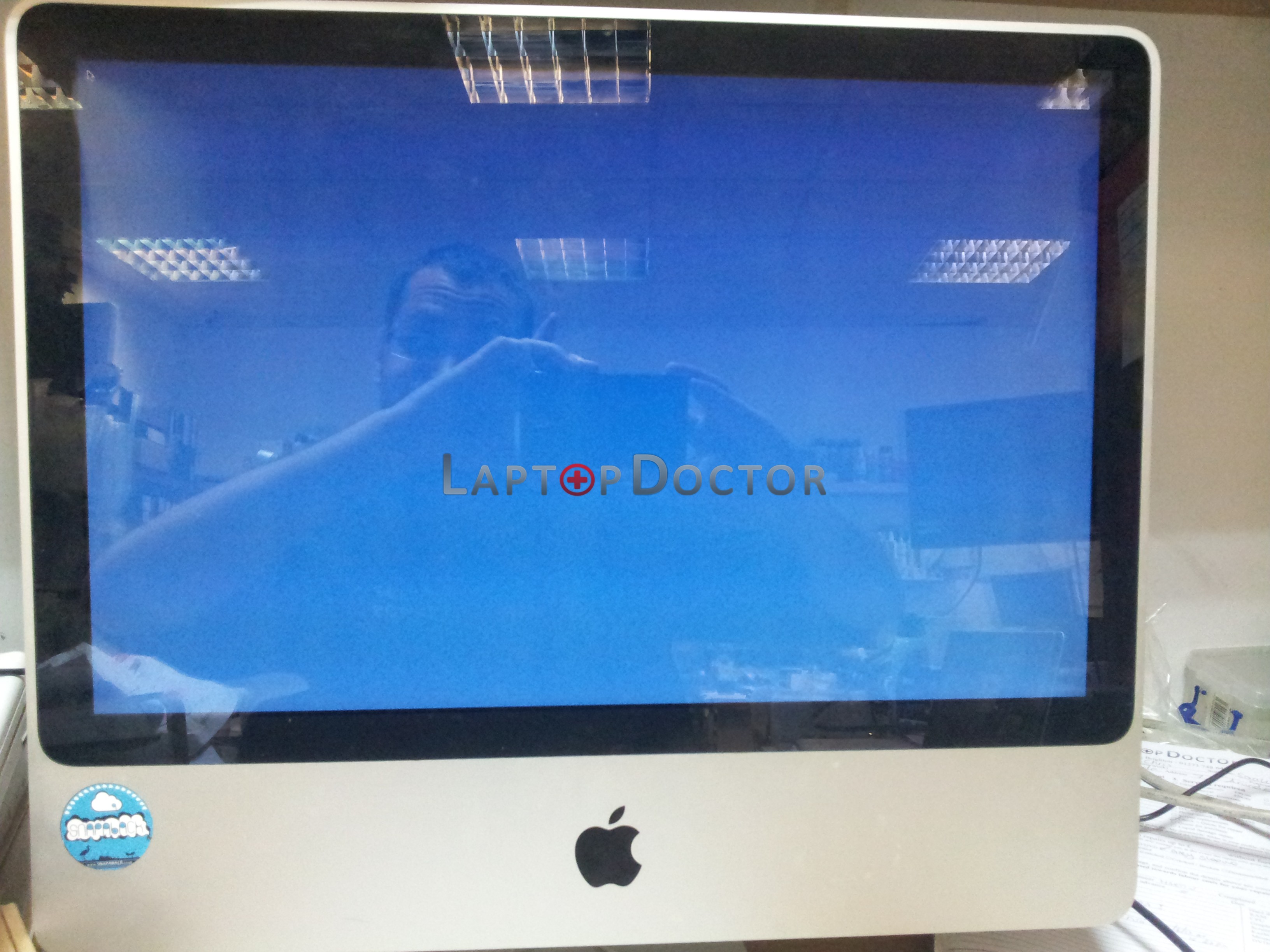 iMac blue screen repair - HDD Replacement - Laptop Doctor